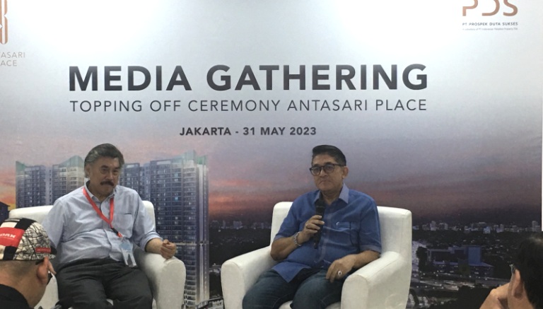 Gelar Topping off, Antasari Place Wujudkan Komitmen sebagai Kemenangan ...