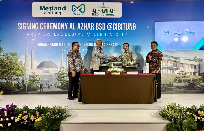 Ditargetkan Beroperasi 2026, Metland Cibitung Hadirkan Sekolah Al-Azhar ...